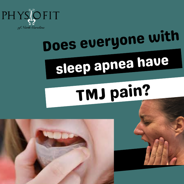 Does everyone with sleep apnea oral appliance have TMJ pain ...