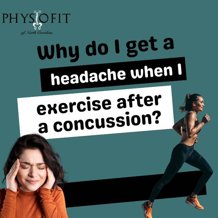 Why do I get a headache when I exercise after a concussion? - PhysioFit ...
